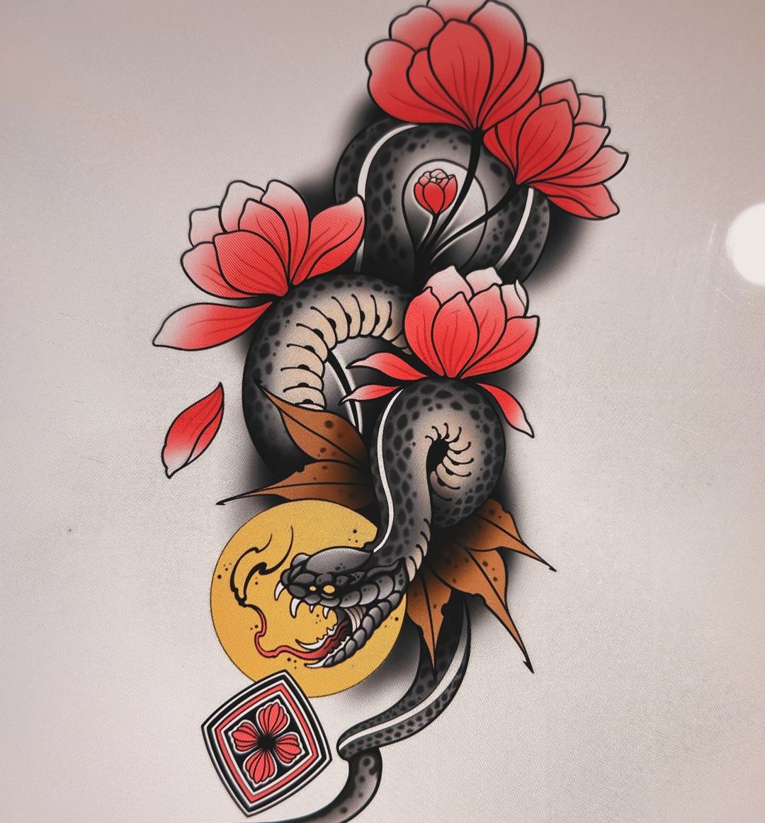 The Ultimate Guide to Japanese Snake Tattoos